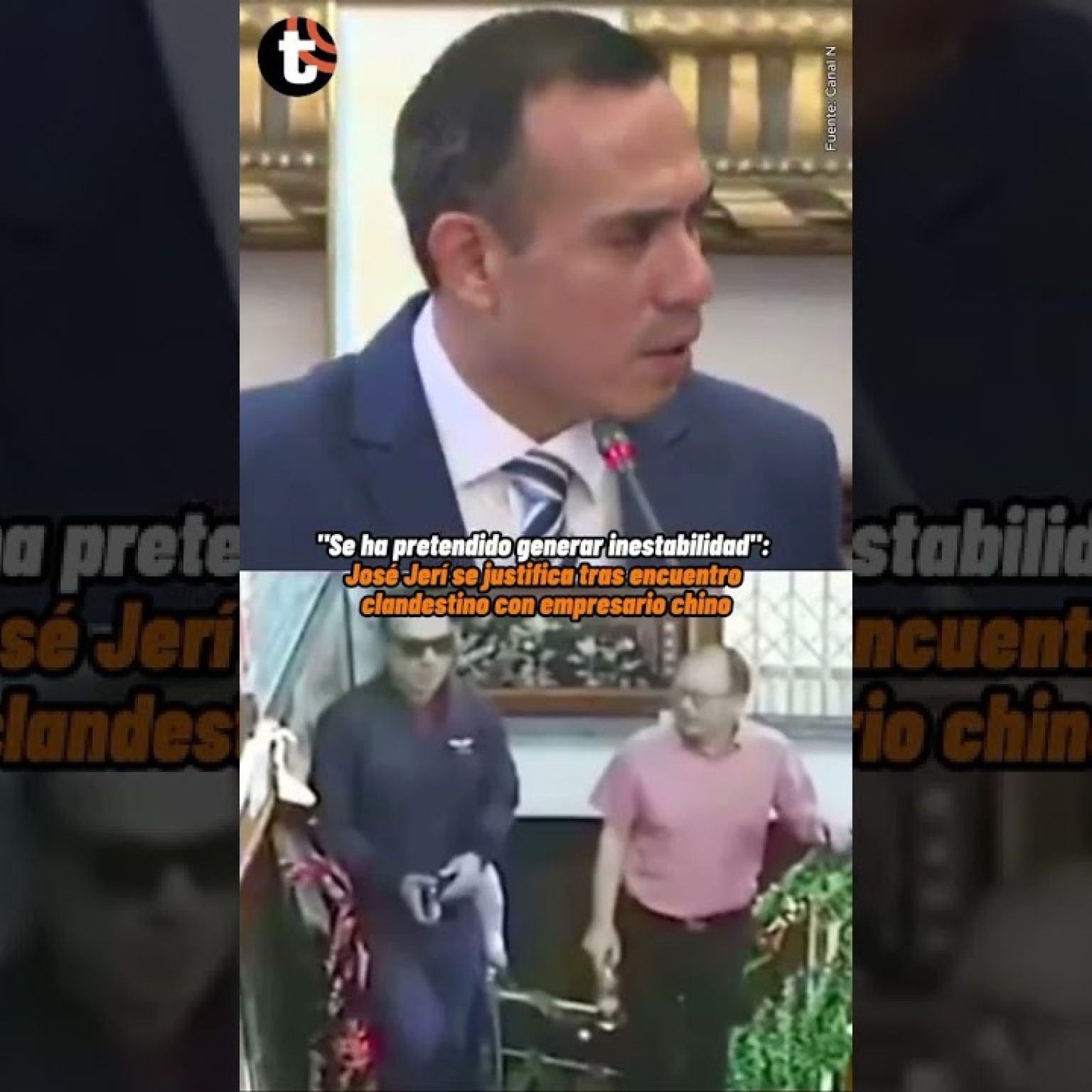 José Jerí responde ante el Congreso sobre reuniones con empresario ...